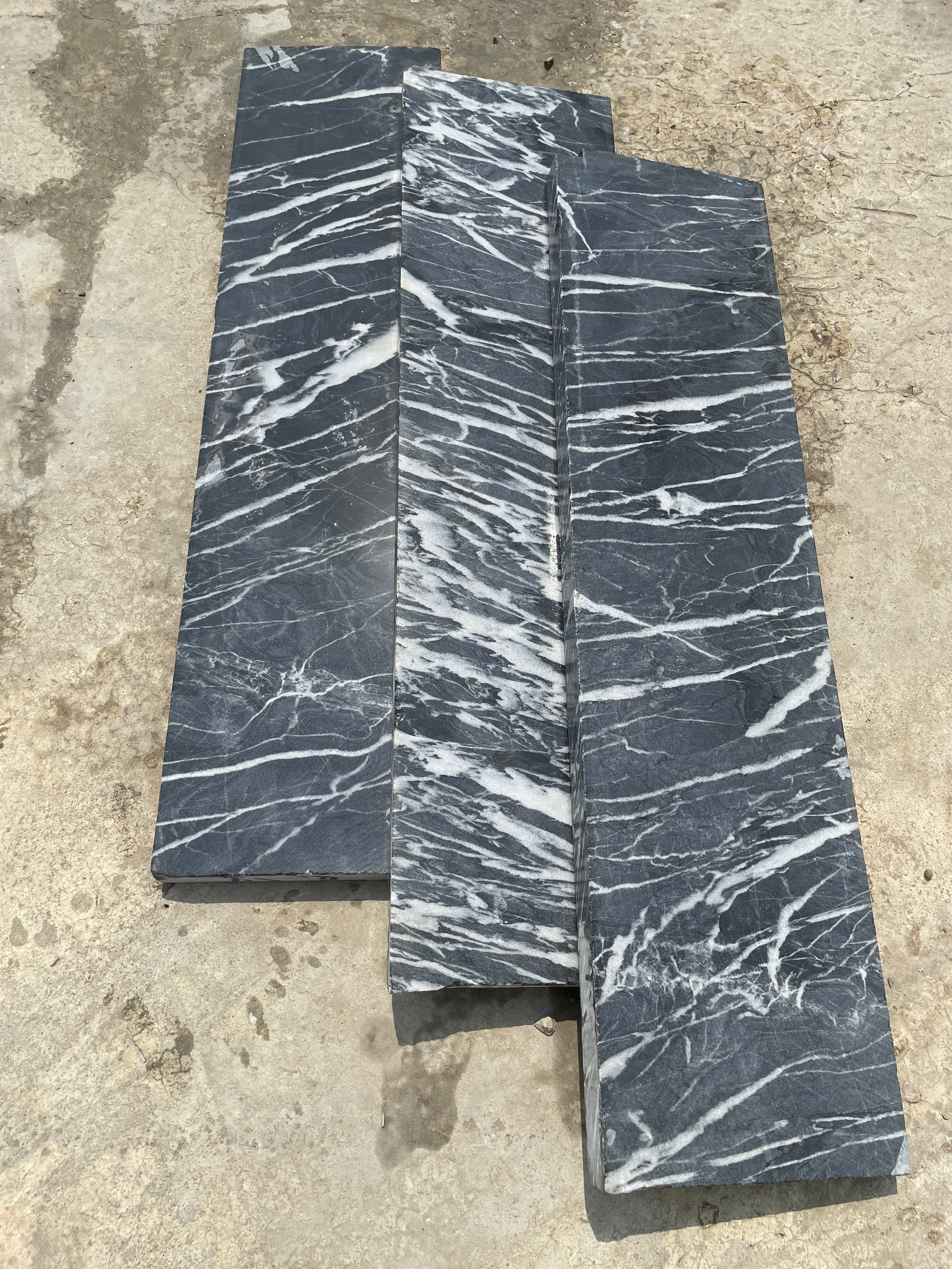 Super White Steps [Horizontal line] - Rise of height 7.5 inches – Noor ...